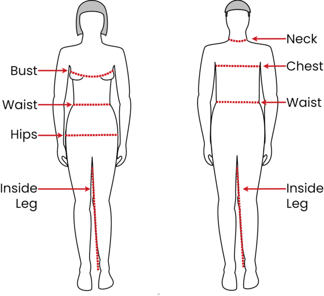 Measuring Guide – The School Uniform Merchant